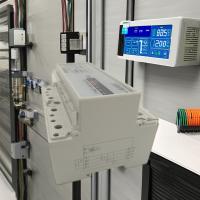China XTM1250S Series 3-Phase 4-Wire Energy Meter Analog KWH Meter 3*10(40)A 380V DIN Rail Type for sale