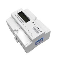 China TUYA App 380V 5(60)A Three Phase Four Wires Smart Wifi Energy Meter for Din Rail Mounting for sale