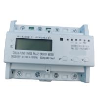 China ON/OFF Control Three-Phase Smart Energy Meter with Wifi Din Rail Mounting 380V 5(60)A for sale