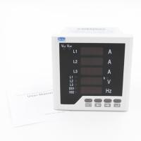 China 3-Phase Digital Multifunction Meter with 96*96 RS485 Digital AC Ammeter Voltmeter Watt and Hz Meter for sale