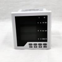 China 96*96 Digital Multifunction Three-Phase Panel Ammeter RS485 Modbus KWH Meter with Energy Power Features for sale