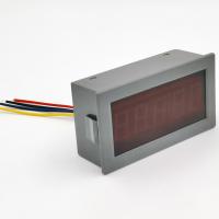 China Highly Accurate Mini Panel Volt+Ampere Meter 4.5 Digital LED Display 400A DC Current 8-24V DC 0.01% Accuracy CE Single Phase for sale
