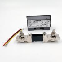 China Highly Accurate Mini Panel Volt+Ampere Meter 4.5 Digital LED Display 400A DC Current 8-24V DC 0.01% Accuracy CE Single Phase for sale