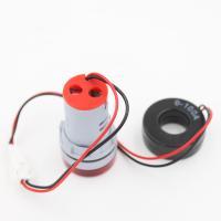 China MEH AD16-22DSA 22mm Mini Digital Ammeter Indicator Lamp 0.5 Accuracy 220V AC Single Phase for LED Voltmeter 100A AC Panel Meters for sale