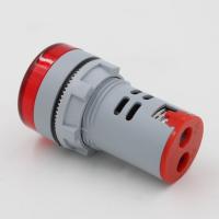 China High Quality 220V Mini Digital Voltmeter Ammeter Single Phase 22mm LED Indicator Light IP53 Rated 0.5 Accuracy 100cd/m2 for sale