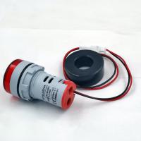 China 22mm Mini Digital Panel Meter Dual LED Volt/Ammeter ABS Material Red Backlight IP53 Rated 0.5 Accuracy 100A Max Single Phase for sale