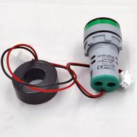 China 22mm Mini Digital Panel Meter Dual LED Volt/Ammeter ABS Material Red Backlight IP53 Rated 0.5 Accuracy 100A Max Single Phase for sale