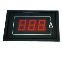 China Mini Digital Ammeter DC 99.9A Meter Digital Panel Ampere 3 Digits LED Display Single Phase AC 220V 1.0 Accuracy Class SK85-CA for sale
