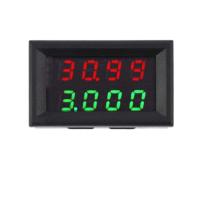 China 110V DC Digital Mini Voltmeter 100A Current Meter Dual LED Display IP53 Rated 2-Year Warranty for 0.28 Single Phase Applications for sale