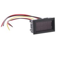 China 110V DC Digital Mini Voltmeter 100A Current Meter Dual LED Display IP53 Rated 2-Year Warranty for 0.28 Single Phase Applications for sale