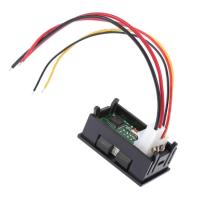 China 110V DC Digital Mini Voltmeter 100A Current Meter Dual LED Display IP53 Rated 2-Year Warranty for 0.28 Single Phase Applications for sale