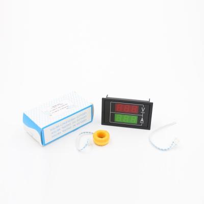 China Dual Mini Digital Voltmeter and Ammeter Display Single Phase Volt Ampere Meter for sale