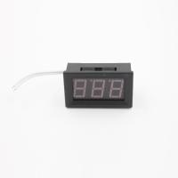 China 0.56-Inch LED Digital Voltmeter Two-Wire DC4.5V-30.0V Range Reverse Connection Protection IP65 Rated Accuracy Class 2.5 for sale