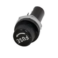 China 10A 250V Bakelite Fuse Holder Electric Fuse Cutout Box and Screw Type Panel Mount Fuse Holder  6*30mm for sale