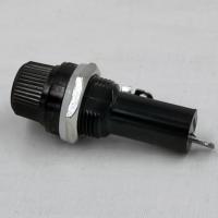 China 10A 250V Bakelite Fuse Holder Electric Fuse Cutout Box and Screw Type Panel Mount Fuse Holder  6*30mm for sale