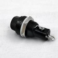 China 10A 250V Bakelite Fuse Holder Electric Fuse Cutout Box and Screw Type Panel Mount Fuse Holder  5*20mm for sale