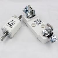 China High Breaking Capacity 500V 120KA 200A HRC Ceramic/Copper Fuse Link Low Voltage Fuse Block Thermal Usage CE/TUV Certified for sale