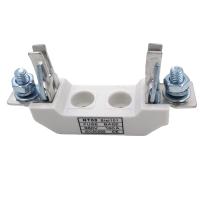 China 660V 160A Fuse Base HRC Ceramic NH or NT Type Blade Fuse Holder with 500V 120KA gG 160A NT00 NH00 Hrc Fuse for sale