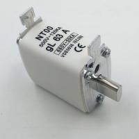 China HRC Ceramic NH or NT Type Blade Fuse Block Links with 500V 120KA gG 63A NT00 NH00 Hrc Fuse Link for sale