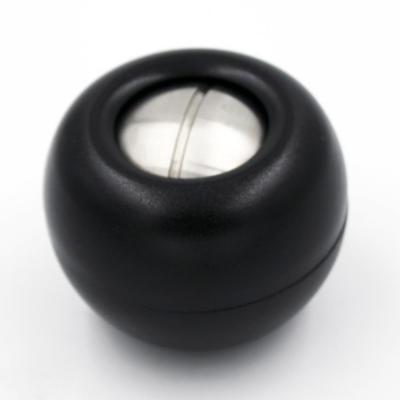 China High Quality Classic Metal Power Exercise Ball Wrist Gyro Arm Strength Training 357g Lightweight Black/Silver Color Box Custom for sale