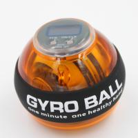 China Amber LED Wrist Trainer Essential Gyroscope Speed Meter Arm Strengthener Gyro Ball (PC+ABS+ZINC ALLOY) for Improved Wrist for sale