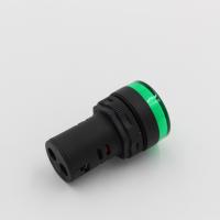 China 220 Volt LED Indicator Lights Red/Yellow/Green LEDs Plastic Material 22mm Mounting Hole IP44 Rated Screw Terminal Connector for for sale