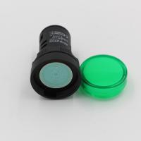 China 220 Volt LED Indicator Lights Red/Yellow/Green LEDs Plastic Material 22mm Mounting Hole IP44 Rated Screw Terminal Connector for for sale