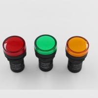 China 220V General-Purpose LED Indicator Light Signal Lamp RGB Light Plastic Material 22mm Mounting Hole Diameter IP44 Screw Terminal for sale