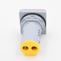 China Mini Panel 230V Single Phase Square Digital Ammeter LED Indicator Light IP53 0.5 Accuracy 500V AC/DC Voltage Measurement ABS for sale