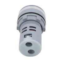 China AD16-22DSV Single Phase Circular Digital Volt Meter Indicator 22mm Green Lamp AC/DC Voltage Measurement IP53 Rated 0.5 Accuracy for sale