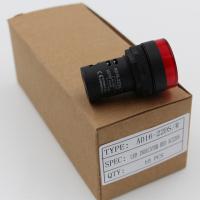 China Ad22-22DS LED Indicator Lamp Red Signal Lamp with 220V LED Indicators Made of Plastic and Metal for sale