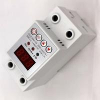 China Din Rail Digital Electric Protection 63A 40A Adjustable Automatic Voltage Regulator Single Phase AC Current Made Copper PC for sale