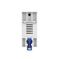 China 63A Din Rail Voltage Display Relay Single Phase 230V 50Hz Automatic Reconnect Protector with Over/Under Voltage Protection for sale
