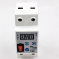 China 40A 63A 220V Single Phase On-Off Relay Switch with Over and Under Voltage Protection 230V Voltage Protector for sale