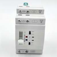 China 2P ATS Dual Power PC Smart Automatic Transfer Switch 63A Changeover Switches 220V AC Din Rail Type for Households for sale