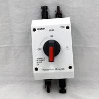 China 32A 4-Pole Solar 1000V DC Isolator Switch Waterproof IP66 Low Voltage Disconnectors for Photovoltaic Main Switches for Solar for sale