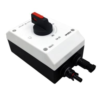China 3-Phase 1000V DC 32A 4-Pole Solar Photovoltaic Disconnect Switch Low Voltage 3-Phase Solar PV Isolator Switch Low Voltage for sale