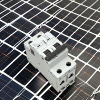 China 2P 500V DC Miniature Circuit Breaker for Solar PV System IP20 Curve 6A 10A 16A 20A 25A 32A 40A 50A 63A MCB Series for sale