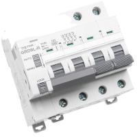 China 4P 1000V DC Miniature Circuit Breaker 63A Curve C IP20 RS485 MODBUS RTU Module Copper PA66 6KA Breaking Capacity CE Certified for sale