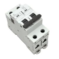 China 2P 500V DC Circuit Breaker 6A to 63A Curve C IP20 DC Miniature Circuit Breaker for Solar PV System for sale