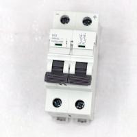 China 2P 500V DC Circuit Breaker 6A to 63A Curve C IP20 DC Miniature Circuit Breaker for Solar PV System for sale