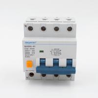 China Circuit Breaker with Overcurrent protection Type AC with 6A 10A 16A 20A 25A 32A 40A 2P and 4P 30mA for sale