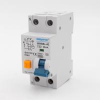China 6A 10A 16A 20A 25A 32A 40A Electro Magnetic Type RCBO Residual Current Circuit Breaker 2P 4P 30mA with RCBO Made of Copper for sale
