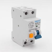 China 6A 10A 16A 20A 25A 32A 40A Electro Magnetic Type RCBO Residual Current Circuit Breaker 2P 4P 30mA with RCBO Made of Copper for sale