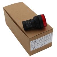 China Ad16 22DS LED Indicator Light Lamps 22mm Plastic Signal Lamp Indicator for 220v 230v for sale