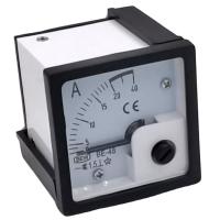 China Analog AC Ampere Panel Meter 48x48mm 480V Max AC Voltage 2000-3000A Range 50/60Hz for AC Current Measurement for sale