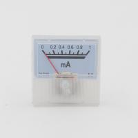 China 40*40mm Analog DC Ammeter 91L16 1mA 91L16 DC Ampere Meter with Analog Display for 91L16 Ammeter DC for sale