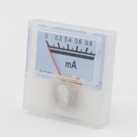 China 40*40mm Analog DC Ammeter 91L16 1mA 91L16 DC Ampere Meter with Analog Display for 91L16 Ammeter DC for sale