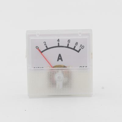 China 40*40mm Amperimetro Analogico Dc Ammeter with Dc Ampere Meter Shunt for 91l16 Dc Ammeter Shunt 10a 15a 30a for sale
