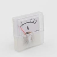 China 40*40mm Amperimetro Analogico Dc Ammeter with Dc Ampere Meter Shunt for 91l16 Dc Ammeter Shunt 10a 15a 30a for sale